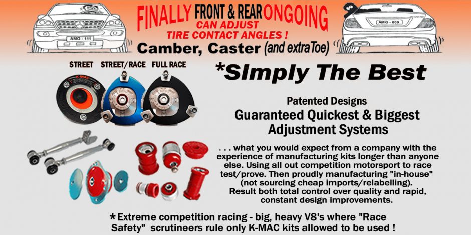 slider2 – K-MAC Camber Caster Strut & Bushings Worlds Largest Range