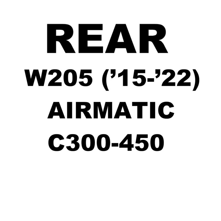 MERCEDES W205 (’15-’22) AIRMATIC C300-450 REAR KITS